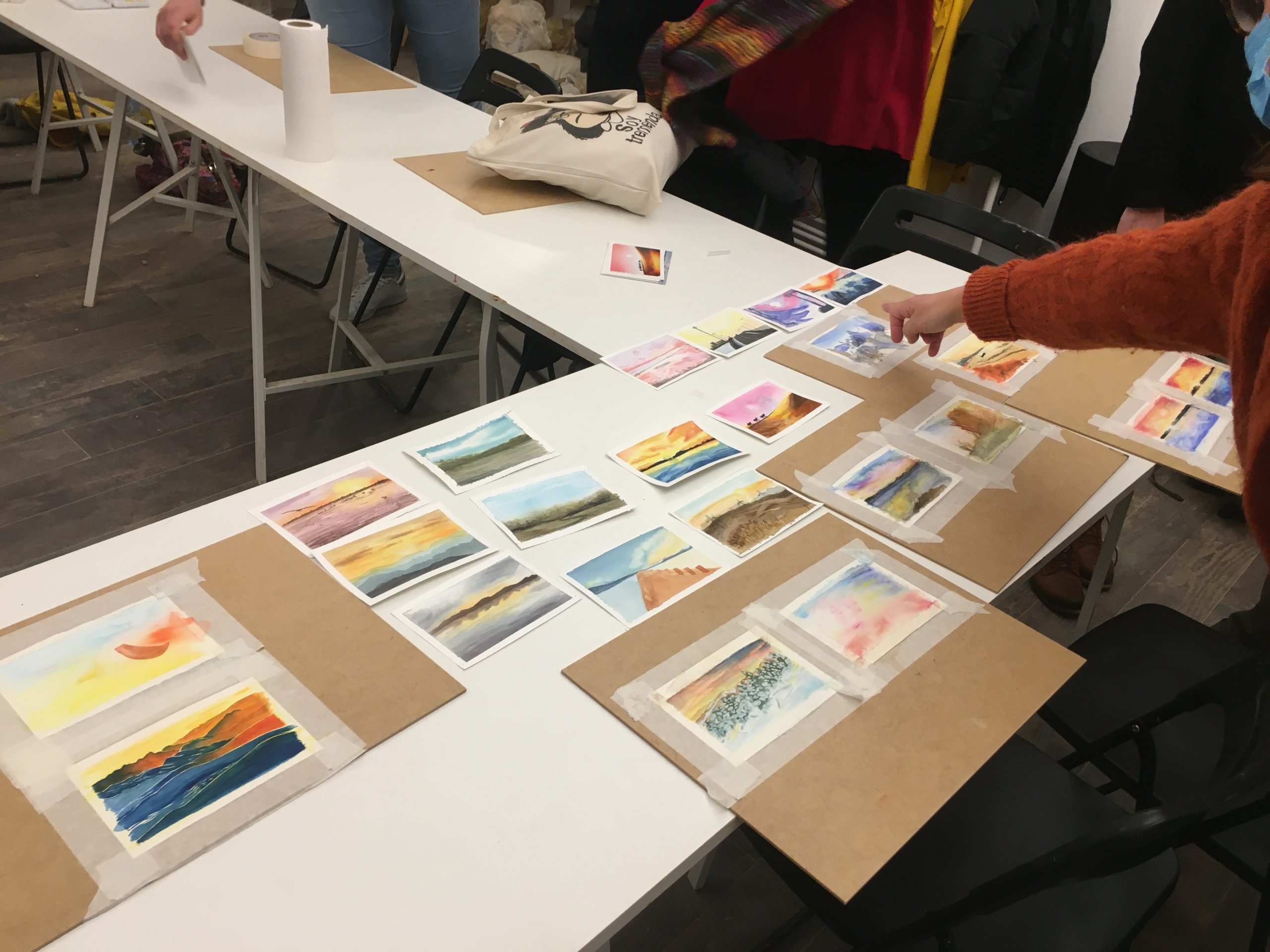 Peinture: Initiation à l'aquarelle - Di 26/03 - Sasasa : Sasasa